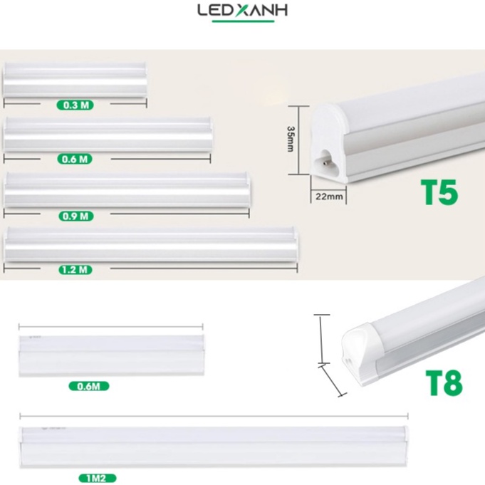 T5 Led Tube Light for Ceiling Light, T5 Led Tube Light with Trough 30Cm ...
