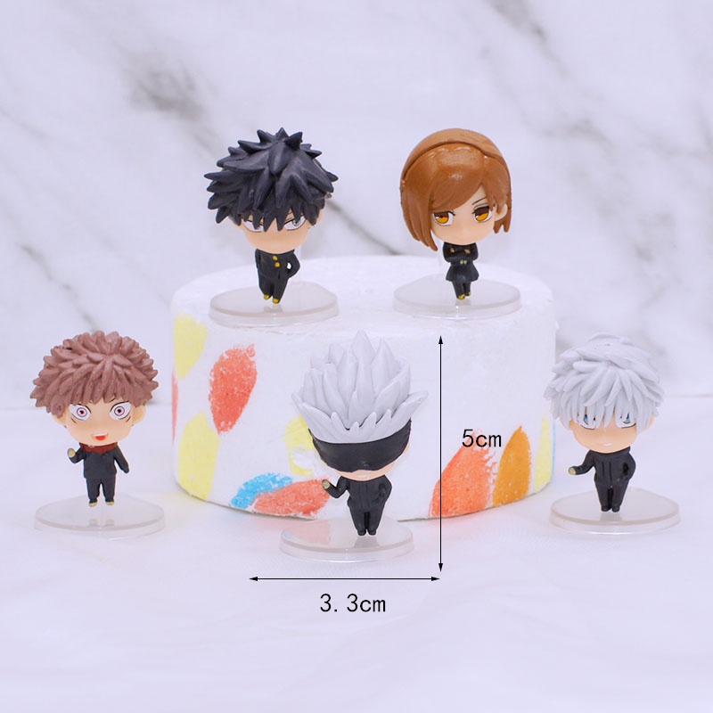 [Ready Stock] Naruto/Kimetsu Yaiba Demon slayer Cake Topper Toy Tanjiro ...