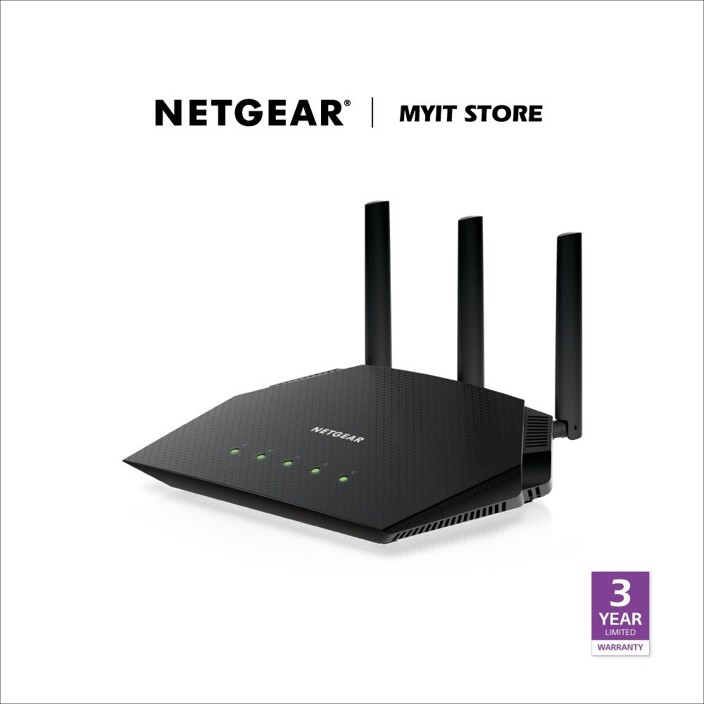 NETGEAR 4-Stream AX1800 WiFi 6 Router (RAX10) | Shopee Malaysia