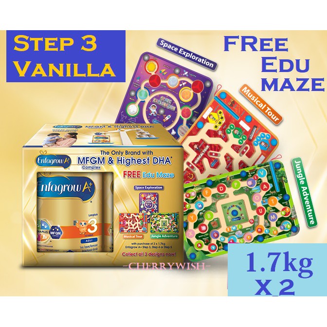(1.7KG X 2) ENFAGROW A+ STEP 3 /4 VANILLA FREE Multipurpose Backpack ...
