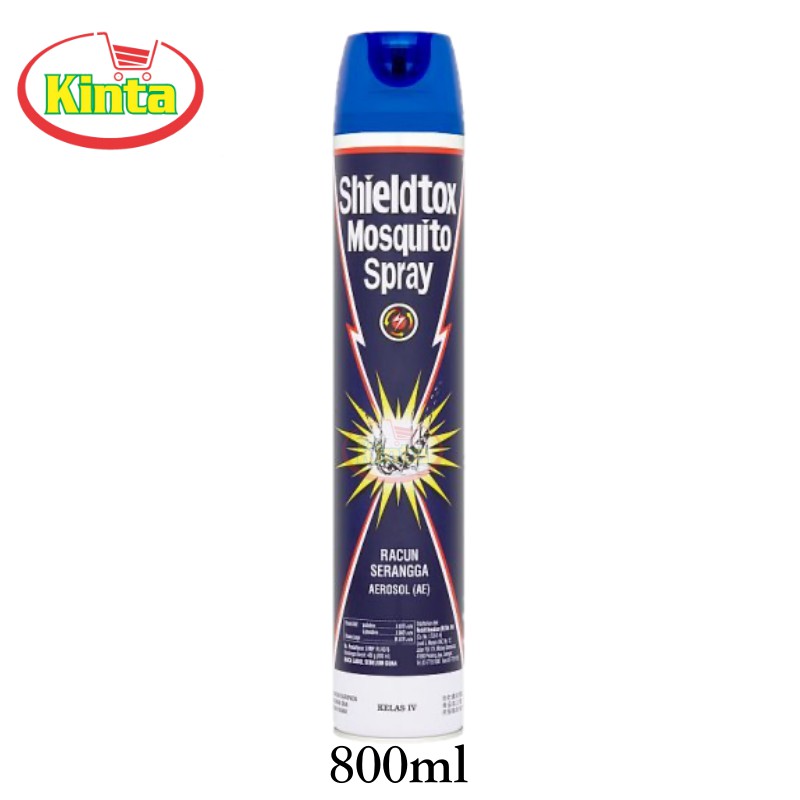 Shieldtox Mosquito Spray Aerosol 800ml | Shieldtox Spray Nyamuk | 杀虫剂 ...