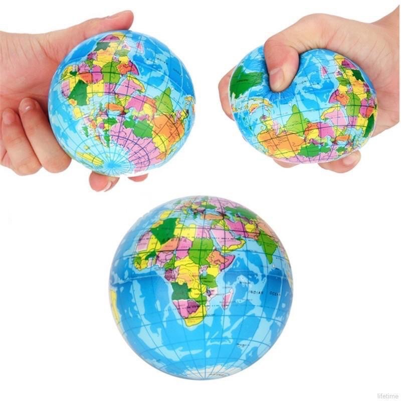 Bumi lembut / peta dunia / Globe Education ball / massage ball ...