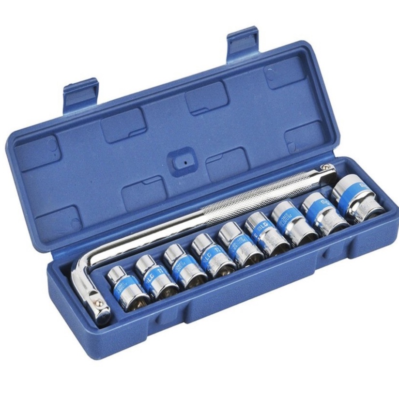 10 Pcs Mlg Spana Soket Bengkel Repair Engine Part Moto Kereta Bengkel ...