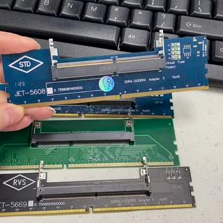 MyriadU DDR3 DDR4 DDR5 Laptop SO-DIMM to Desktop Adapter Card Converter Memory RAM Connector ...
