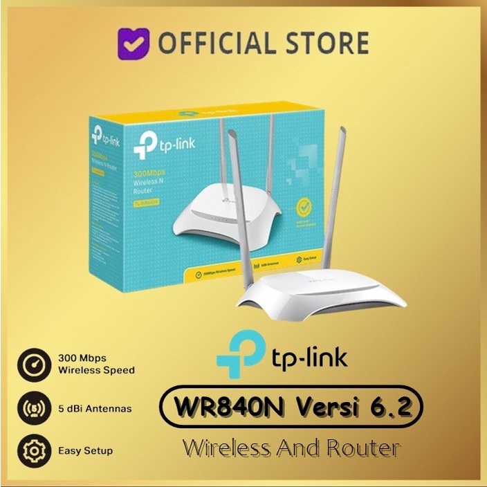 Tp-Link TL-WR840N 300Mbps Wireless N Router | Shopee Malaysia
