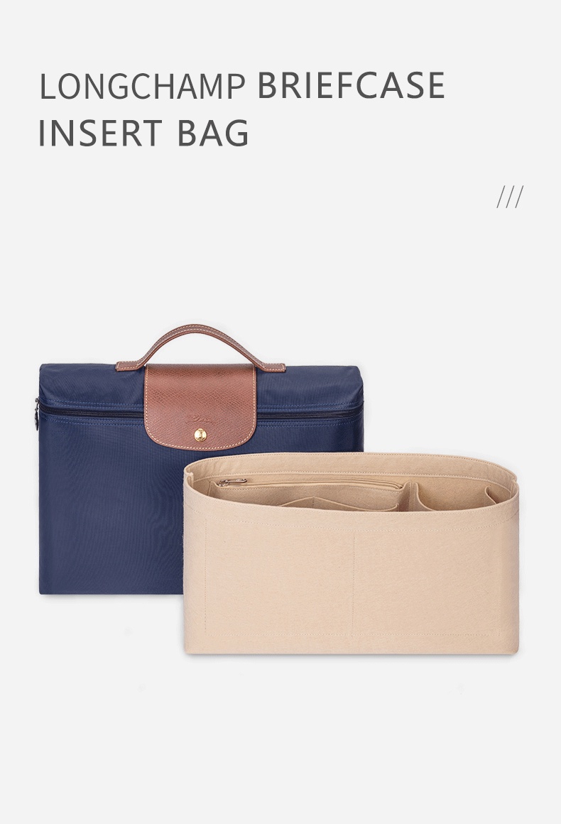 Felt Insert Bag for Longchamp Le Pliage Women's Briefcase Organizers ...