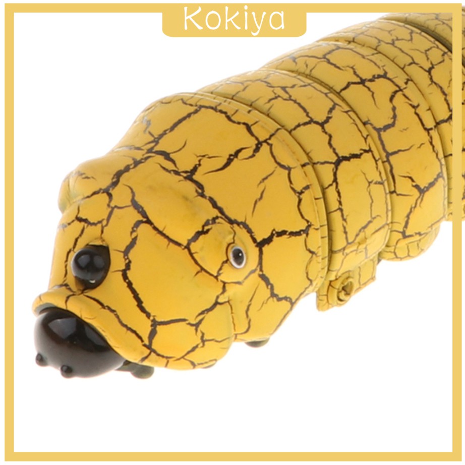 [kokiyaMY] 4'' Realistic Control Caterpillar RC Bug Toy Party Trick ...