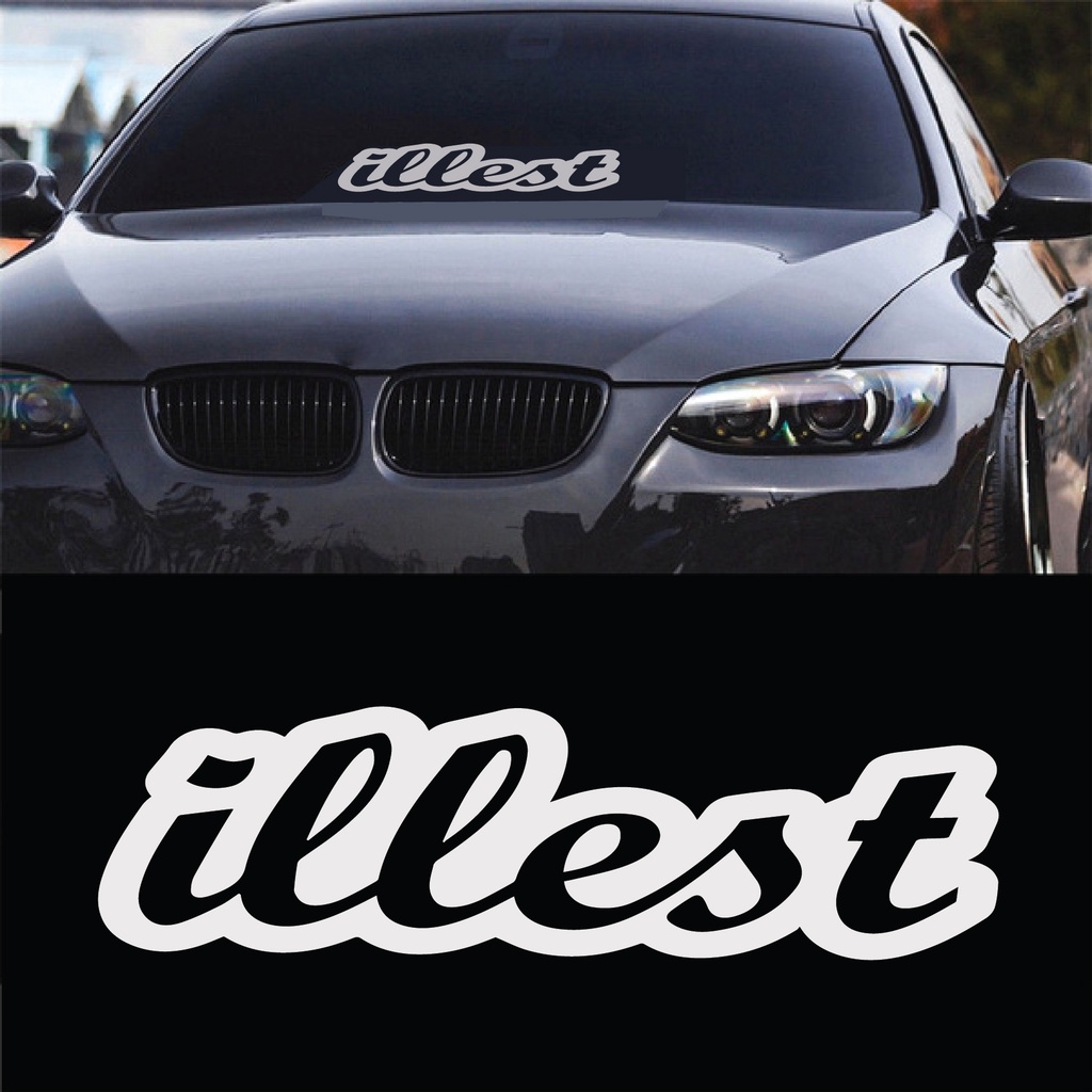 Jdm Stickers, Illest stickers, Car decal. Windscreen stickers ...
