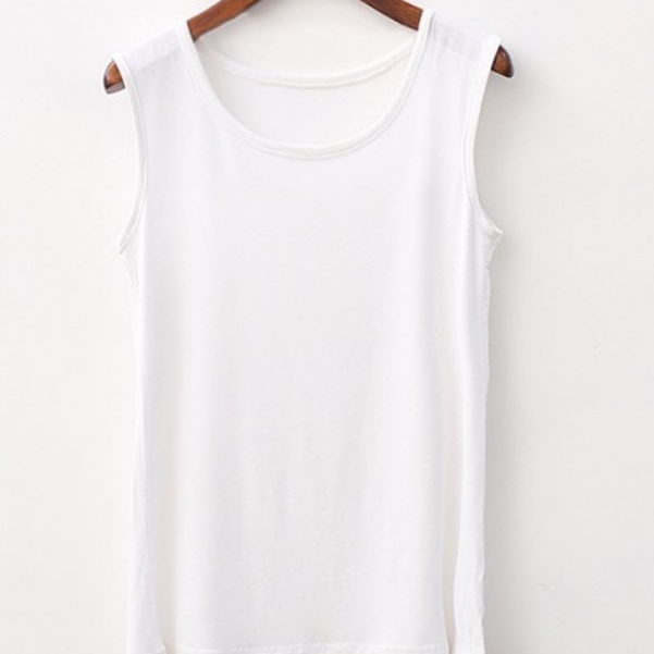 2XL-8XL Wanita Singlet Plus Size Wanita Singlet Kain Modal Women ...
