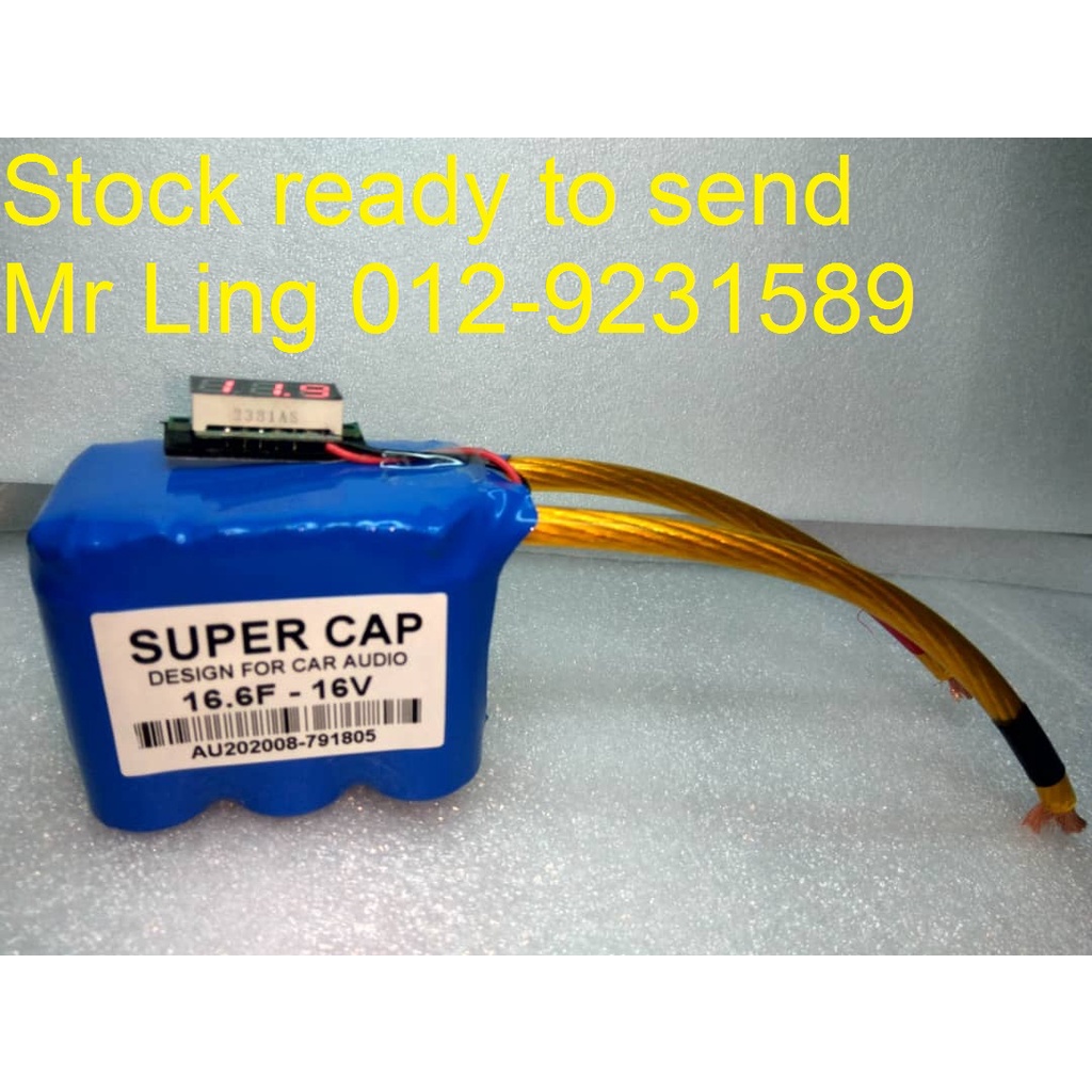 Supercapacitor Car rectifier 12V16F , 12v 60F capacitor car battery ...
