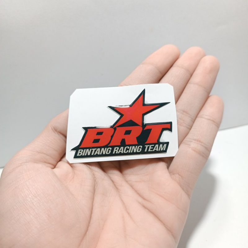 BRT Emblem sticker embossed with flexible resin | Shopee Malaysia