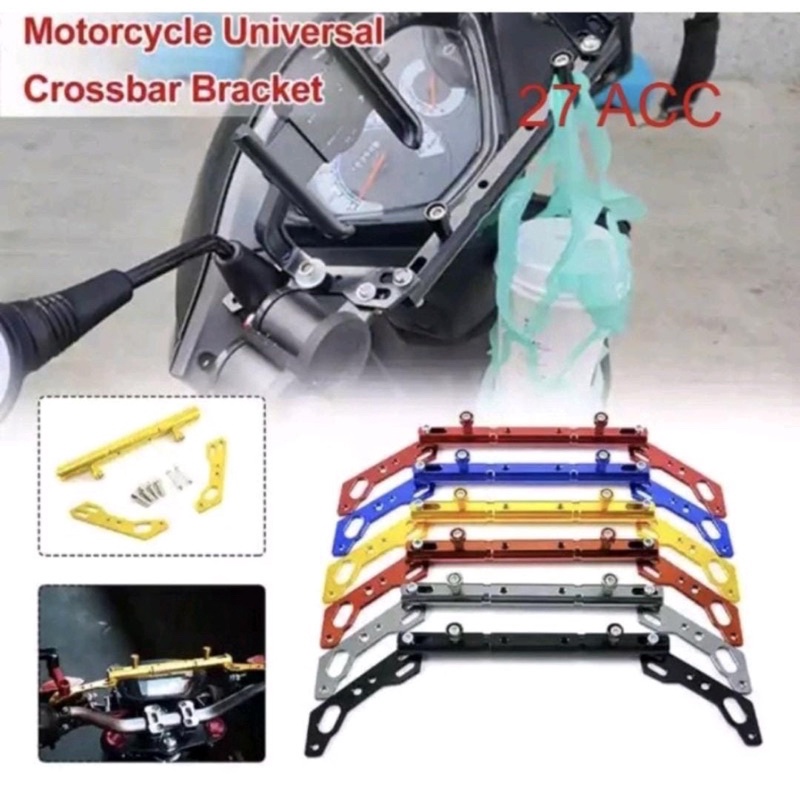 Full CNC HANDLEBAR CROSS STABILIZER STABILIZER STABILIZER NMAX AEROX ...