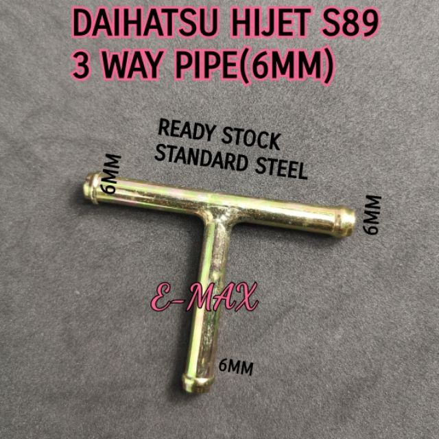 DAIHATSU HIJET S89 3 WAY PIPE (6MM X 6MM X 6MM) | Shopee Malaysia