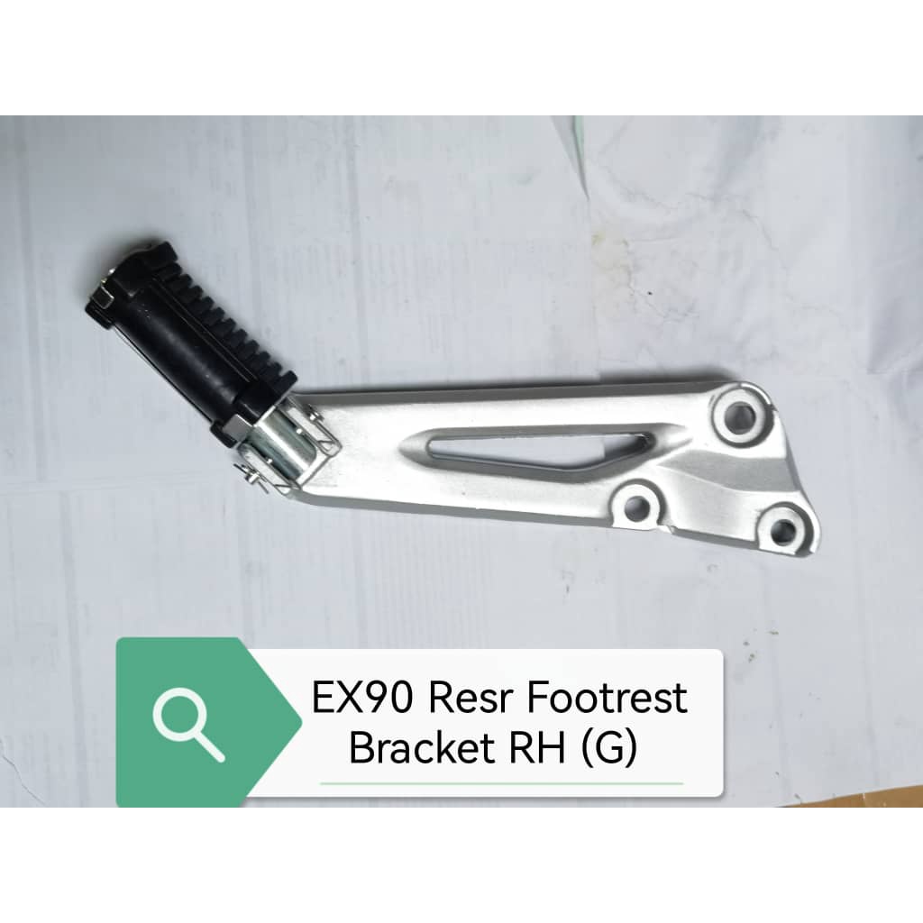 Demak EX90 Rear Footrest Bracket (LH / RH) | Shopee Malaysia