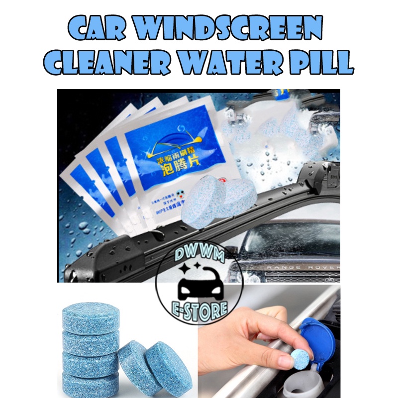 4L Car Windscreen Wiper Cleaner Glass Washer Solid Window Cleaning ...