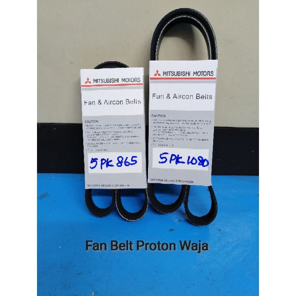 Mitsubishi Fan Belt / Aircond / Alternator 5PK1080 / 5PK865 for Proton ...
