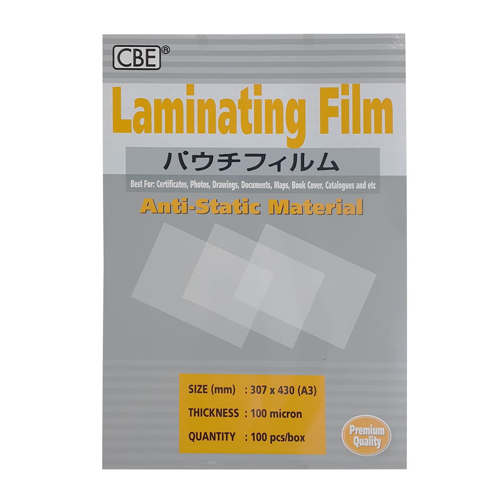 CBE Laminate/Laminating Film A3 Paper | Shopee Malaysia