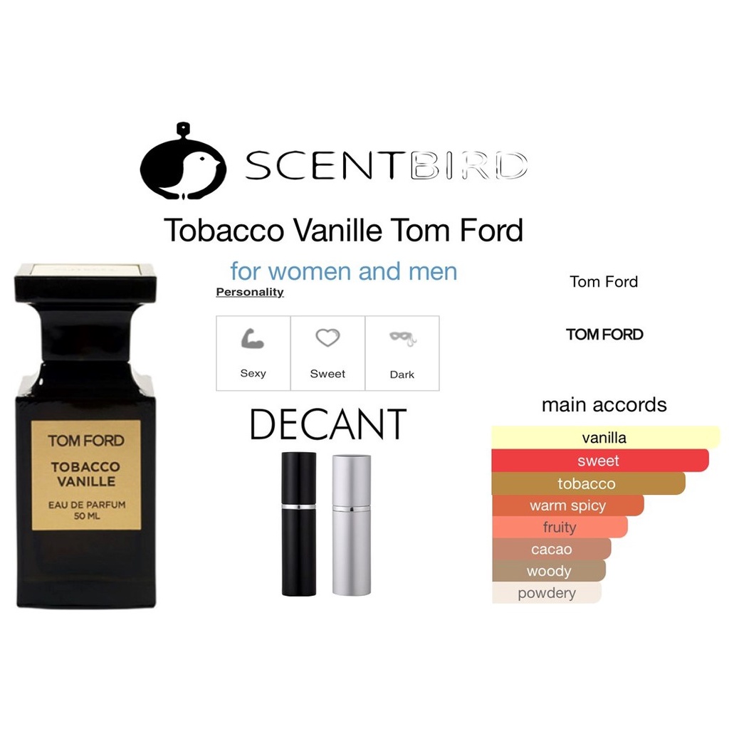 💯 Original Tom Ford Tobacco Vanille - 3ml / 5ml Decant / Tom Ford ...