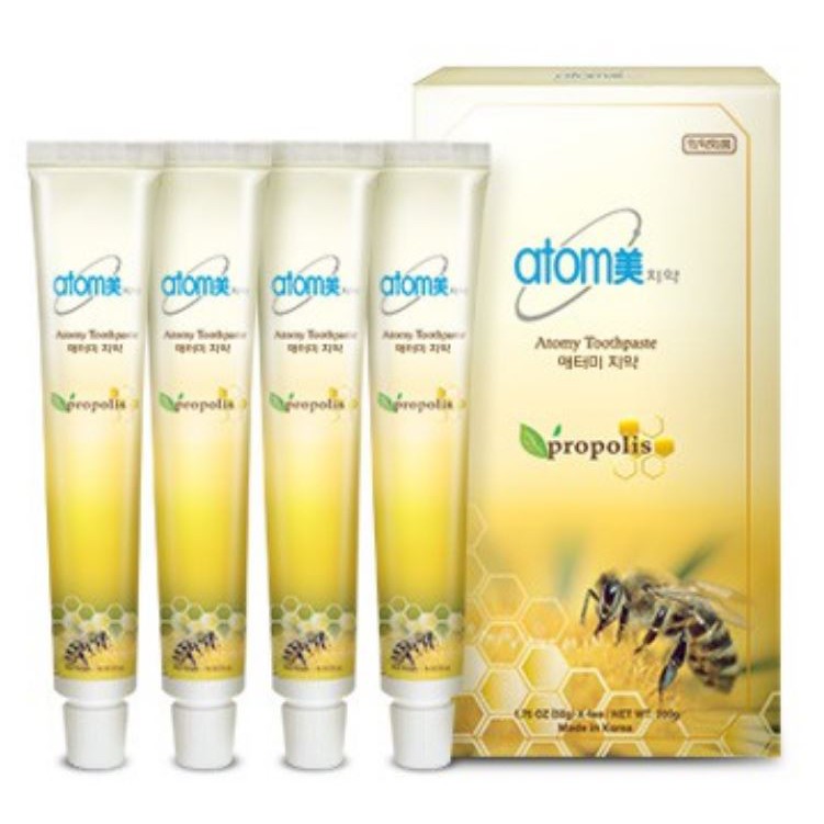 Atomy Propolis Toothpaste 50g x 4 pcs (1 Set) | Shopee Malaysia