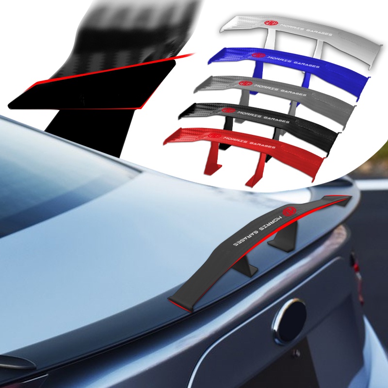 Car Modified Mini Tail Auto Trunk Carbon Fiber Texture Spoiler Tail ...