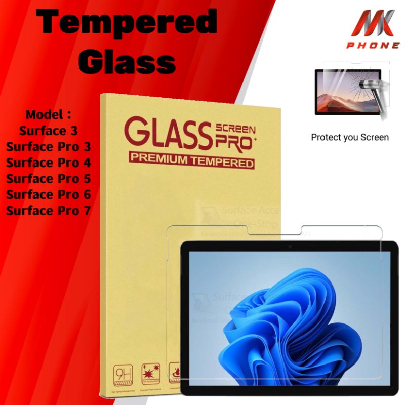 Microsoft Surface Glass (Surface 3/Pro 3/Pro 4/Pro 5/Pro 6/Pro 7/Pro 7 ...