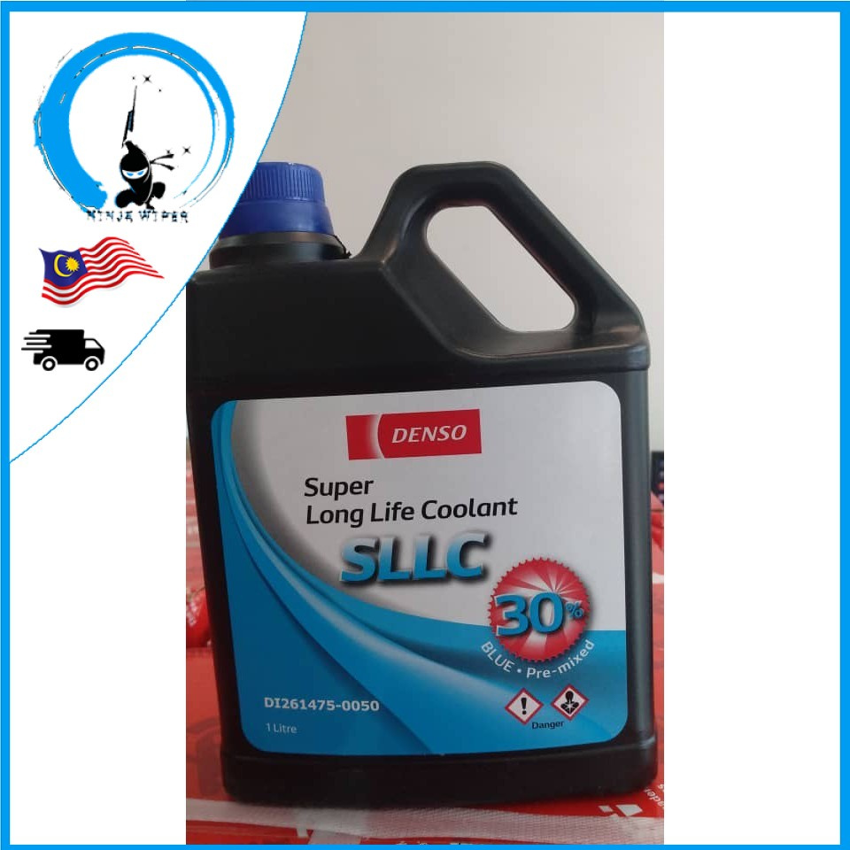 100% ORIGINAL DENSO SUPER LONG LIFE COOLANT BLUE COLOUR NJW | Shopee ...