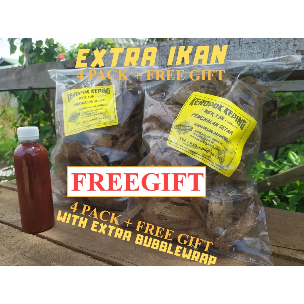 Keropok Keping Mek Yah Ikan Tamban Pengkalan Setar | Keropok Keping ...