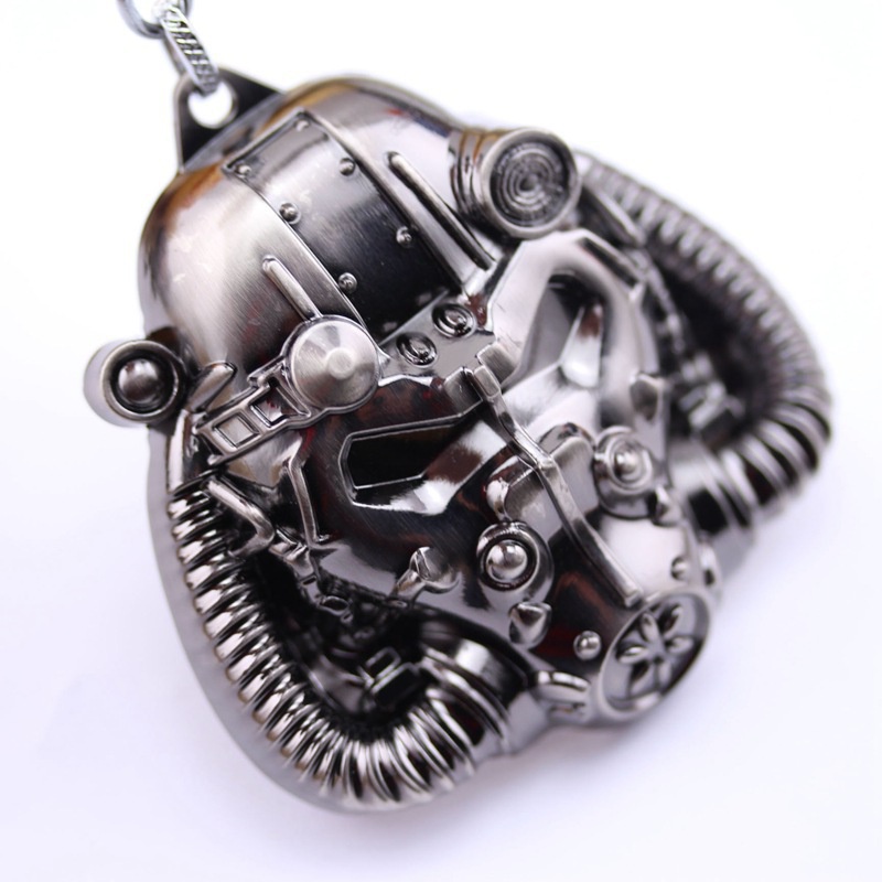 Movie Game Peripherals Fallout 4 Gas Mask Keychain Metal Pendant ...