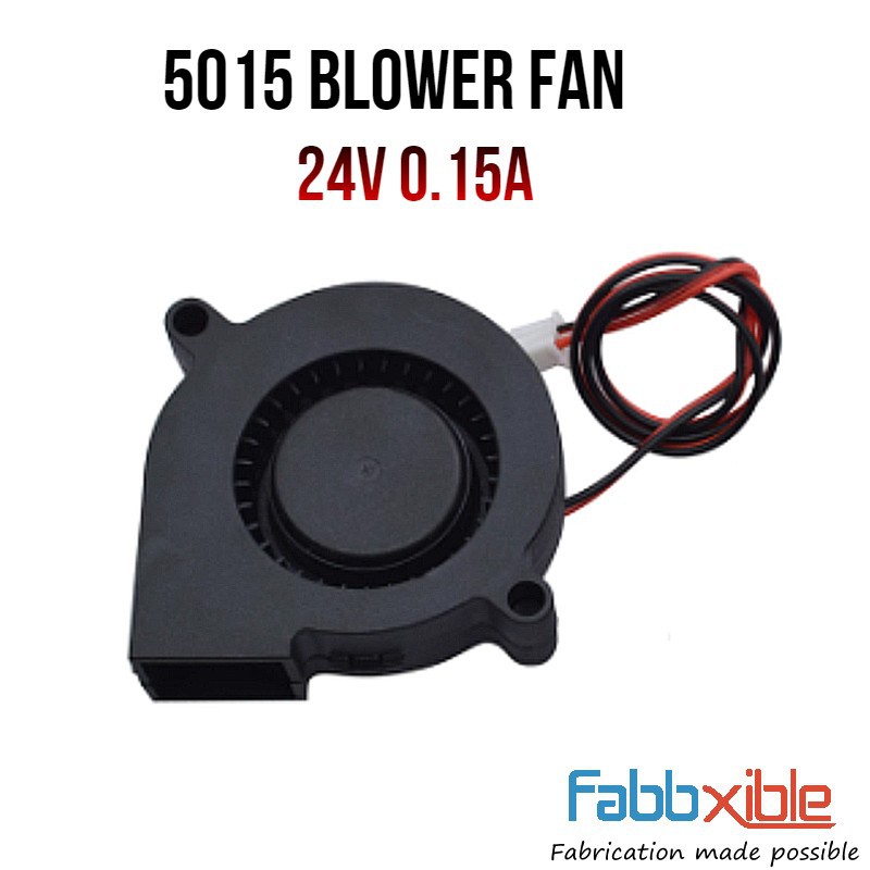 24V 5015 Blower Fan 50x50x15mm 3D Printer Part Cooling Fan | Shopee ...
