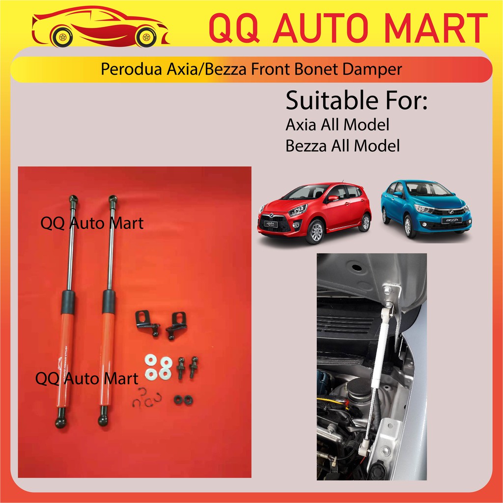 Perodua Axia/Bezza 2014-20217 Front Bonet Damper | Shopee Malaysia