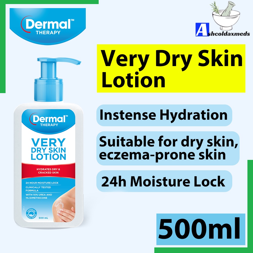 Dermal Therapy Very Dry Skin Lotion (500ml) | Shopee Malaysia