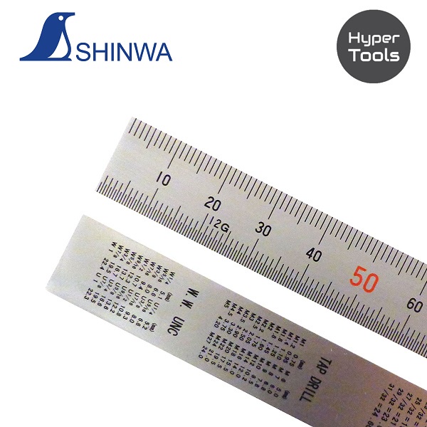 SHINWA Hard Chrome Finish Stainless Steel Ruler 15cm - Model: 13005 ... SHINWA Hard Chrome Finish Stainless Steel Ruler 15cm - Model: 13005 ...