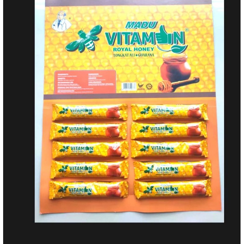 MADU VITAMIN halal, Lulus KKM, GMP | Shopee Malaysia
