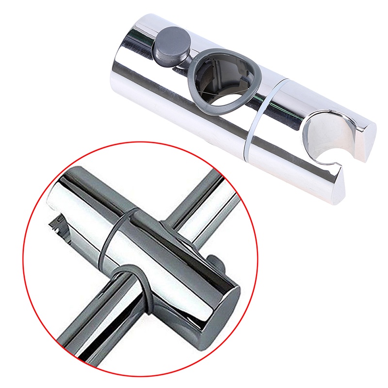 !new! 22/25mm Adjustable Shower Head Bracket Slider Rail Bar Lift Rod ...