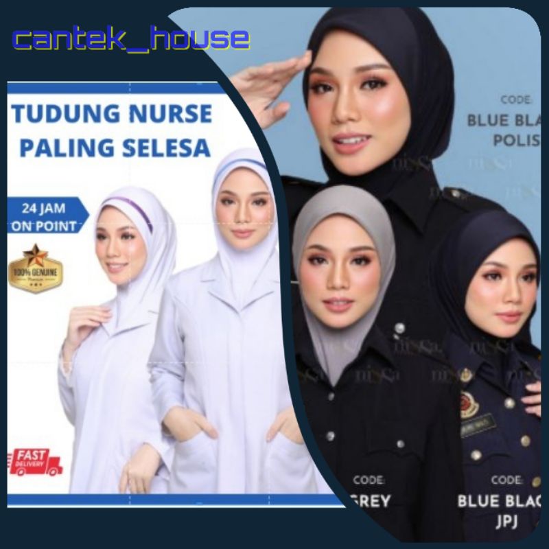 Tudung UNIT BERUNIFORM IMIGRESEN/POLIS/JPJ/KASTAM/JPAM/BPMBA/NURSE ...