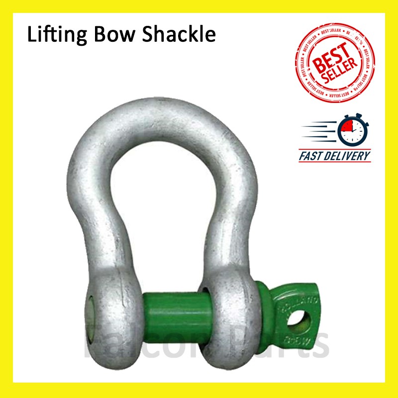Galvanised Lifting Bow Shackle (2ton - 8.5ton) | Shopee Malaysia