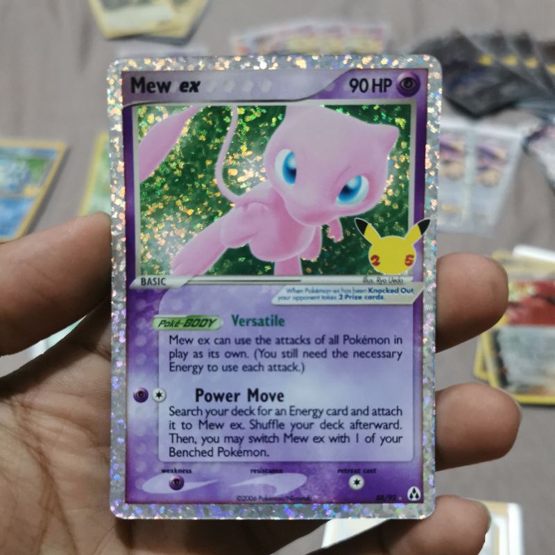 Pokemon TCG trading card Mew ex - 88/92 - Ultra Rare (Classic ...