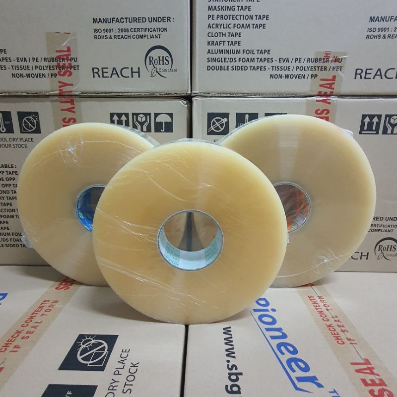 OPP TAPE CLEAR MACHINE ROLL 48MM X 1000 | Shopee Malaysia