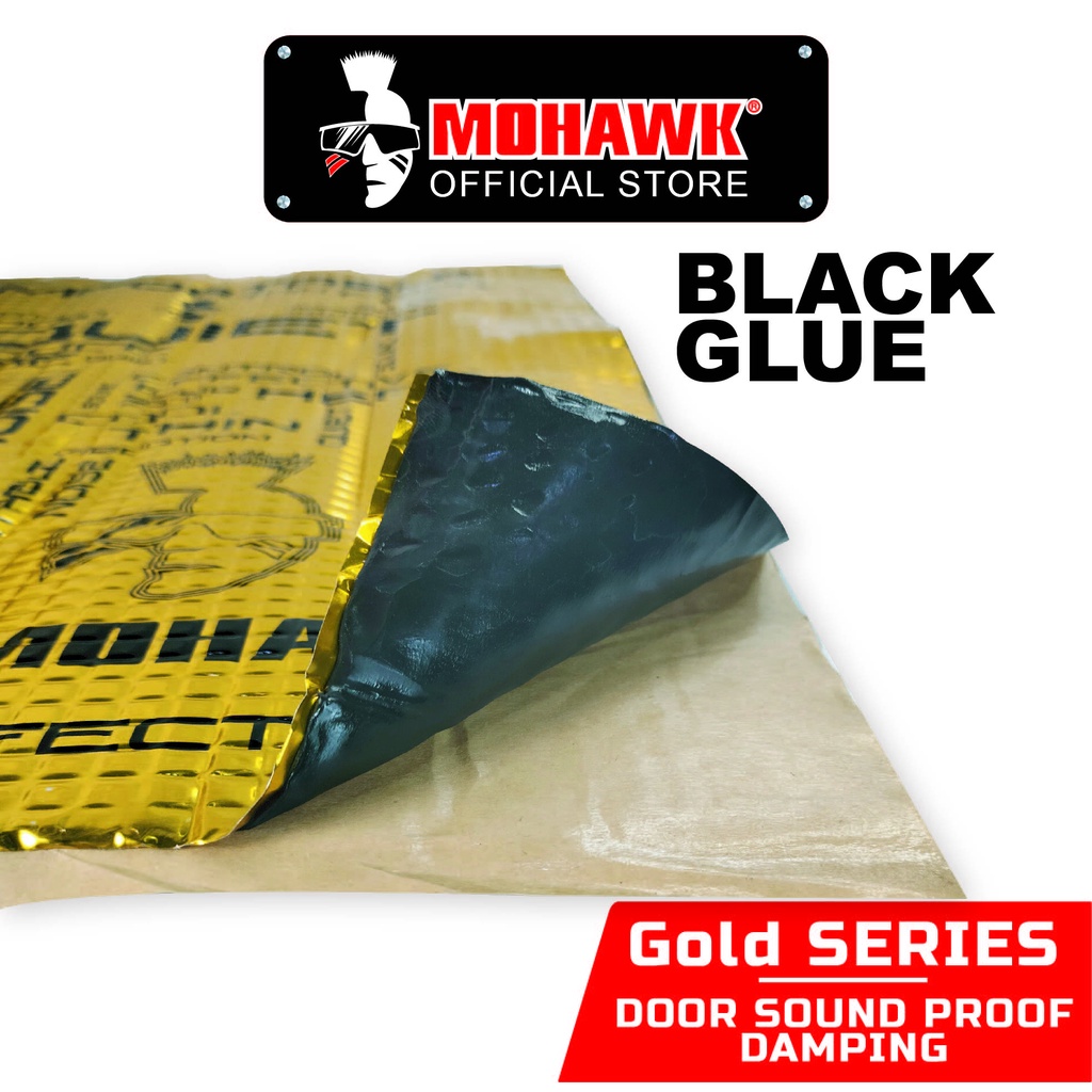 Mohawk 2mm Gold Series Soundproof Sound Damping for Car Doors Panel ...
