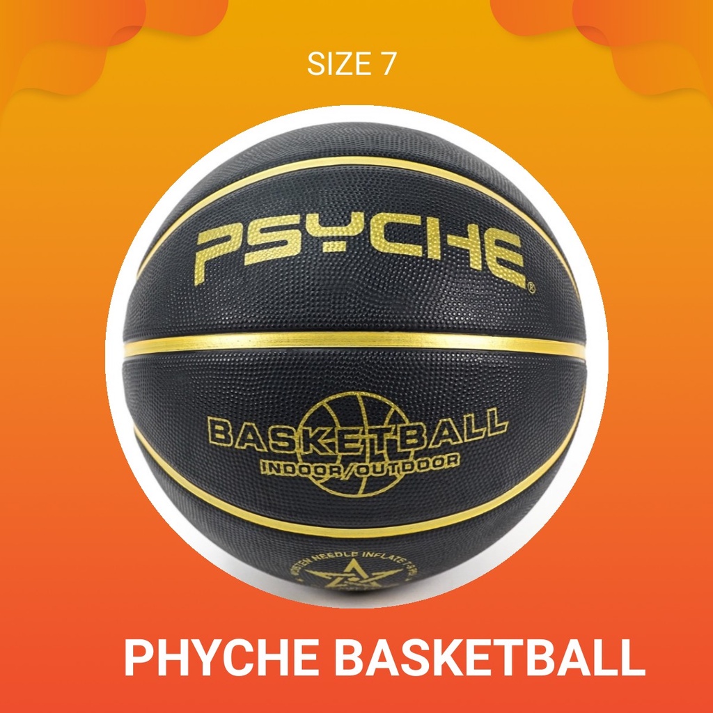 PSYCHE Basketball Psyche Size 7 Mainan Bola Keranjang PU Material Ball ...