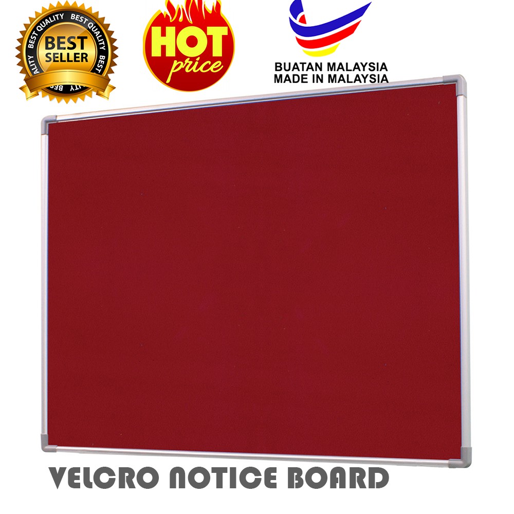 Velcro Notice Board / Velcro Board/ Notice Board | Shopee Malaysia