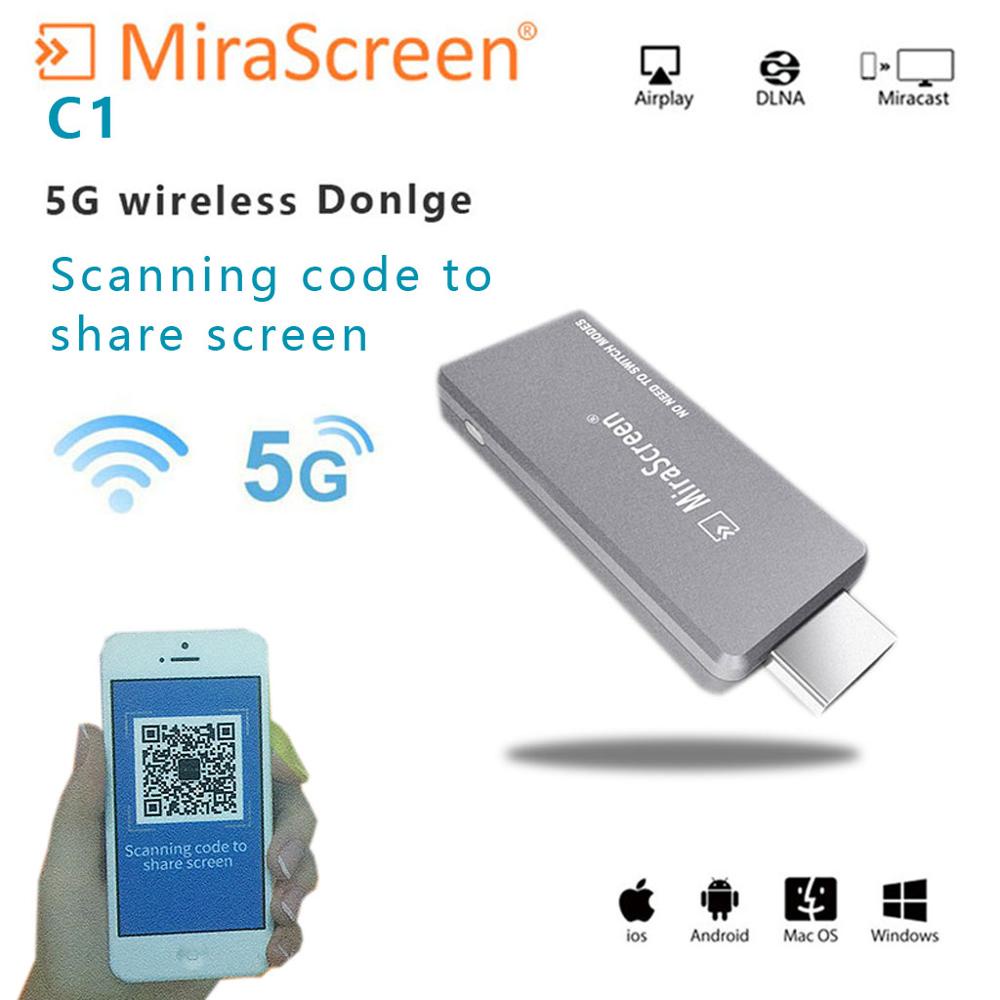 Mira Screen Wireless Display Dongle Mirror Screen 2.4GHz 5GHz Wifi ...