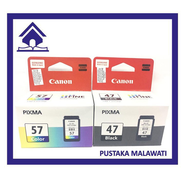 [PMB] Canon PG-47 / PG57 Black Ink Cartridge E400 E410/E460/E470/E480/E3170 Pixma Printer ...