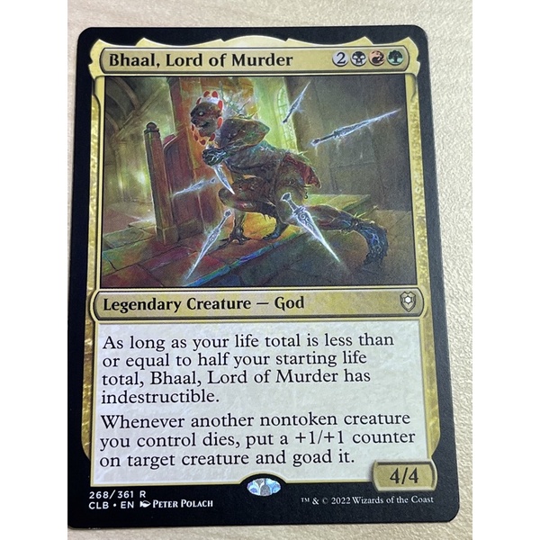 (CLB) Bhaal, lord of murder | Shopee Malaysia