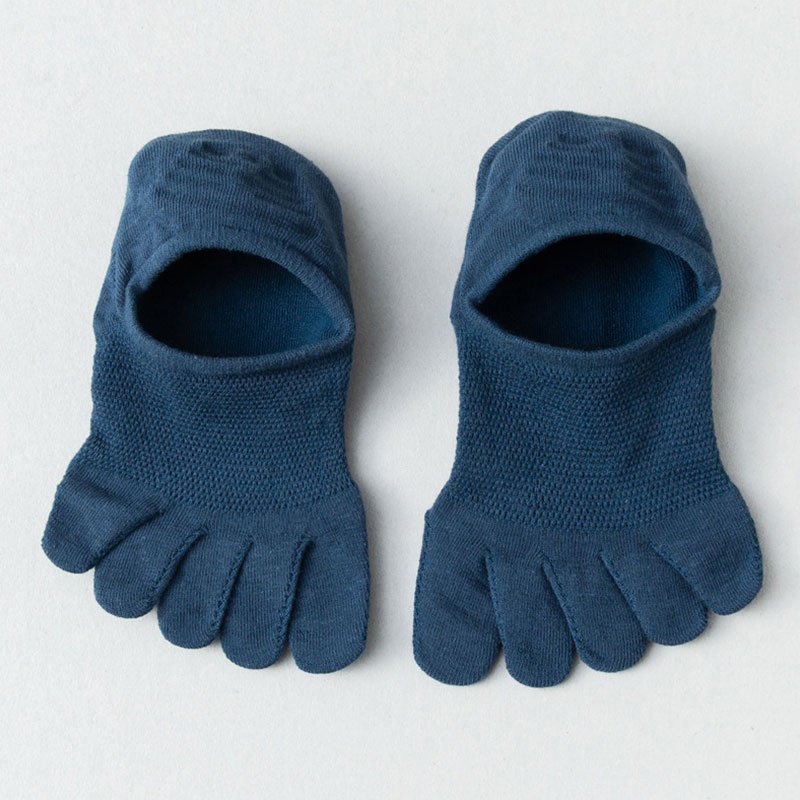 Men's Slipper Toe Socks Summer Mesh Thin Cotton Split-toe Sweat ...