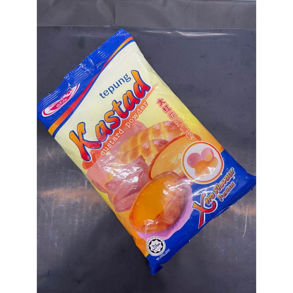 [Ready Stock] Tepung Kastard Cap Bunga Raya/Custard Powder/大红花蛋黄粉 300g ...