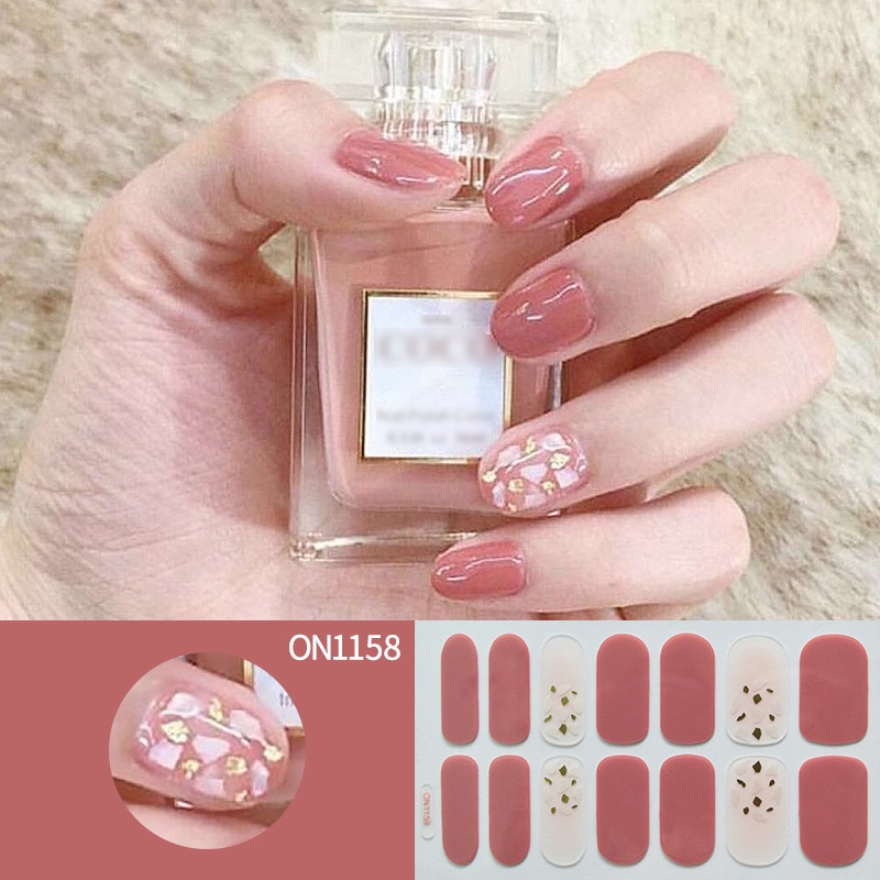 Finger DIY Nail New Sticker 3D Nail Sticker Fashion Toenails Art False ...