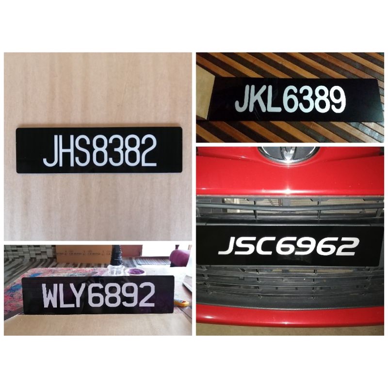 Plate Tanam Dalam(KERETA) | Shopee Malaysia