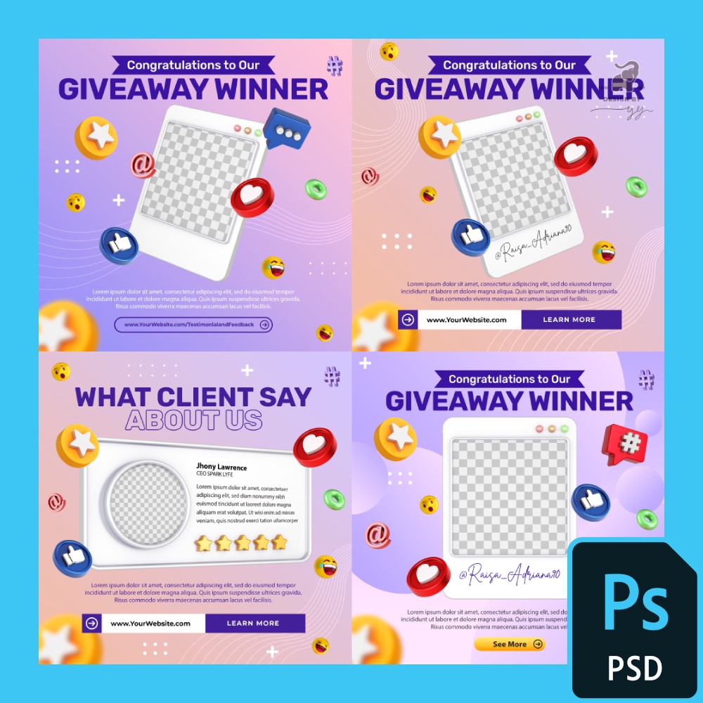 100 Photoshop 𝑮𝒊𝒗𝒆𝒂𝒘𝒂𝒚 Concept Banner Template PREMIUM [ .psd ...