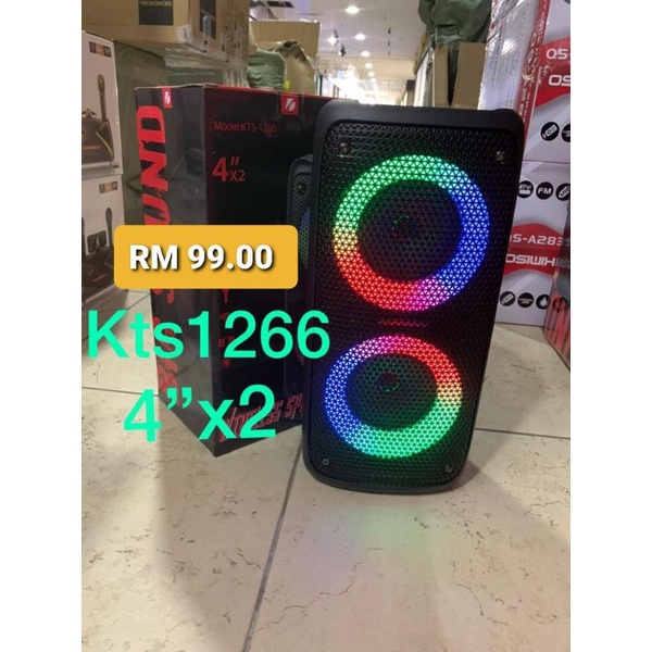 🔥READY STOCK🔥 ZQS-4239 KARAOKE SPEAKER 8INCH 2WAY 1000W with mic -4hous play 💥 PROMOTION PRICE 💥 ...